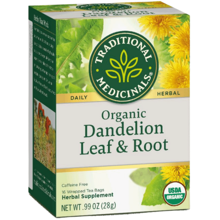Traditional Medicinals Dandelion Leaf & Root Tea 16 Bags